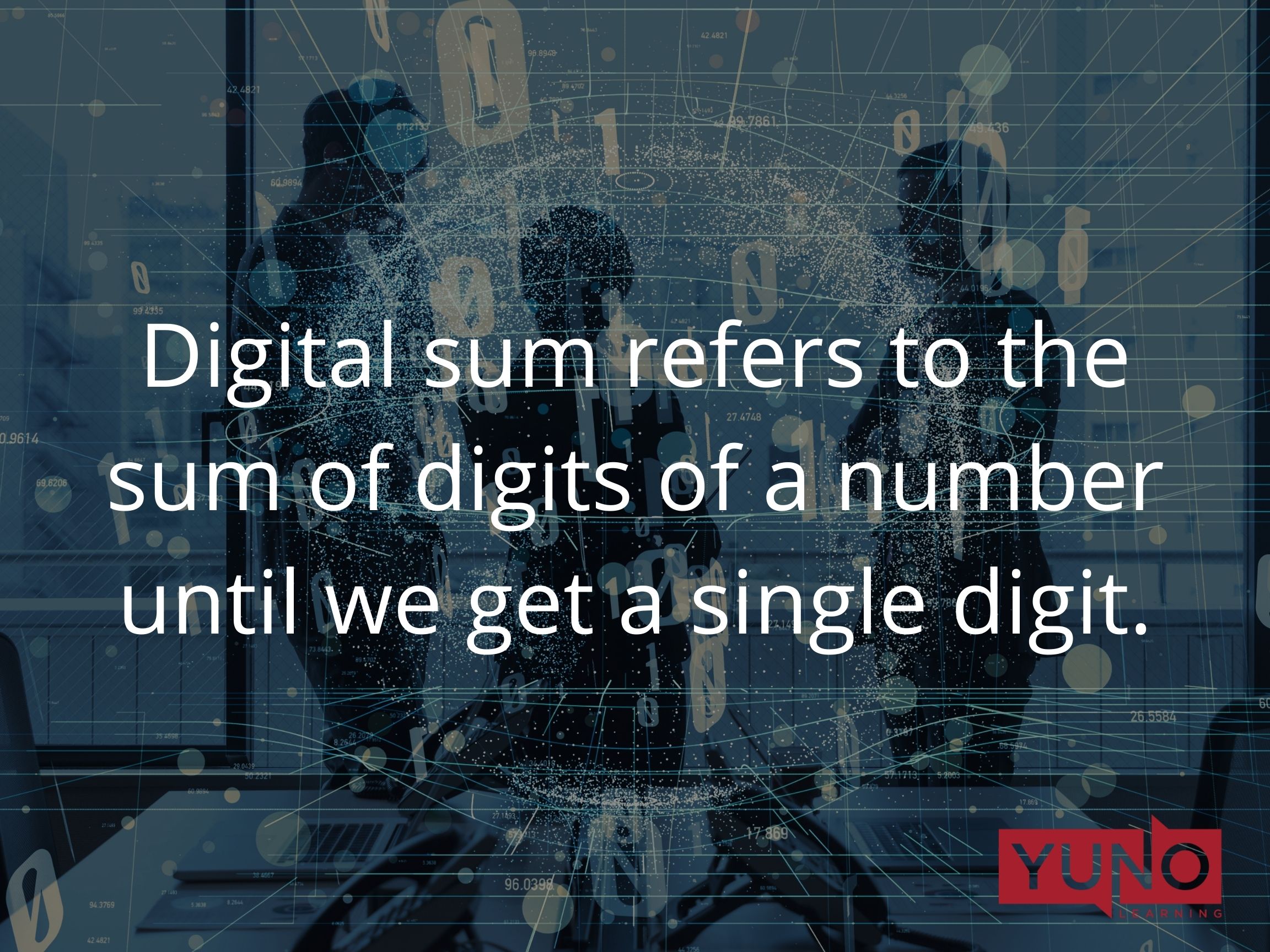 Vedic Maths Worksheet 1 on Digital Sum and Application