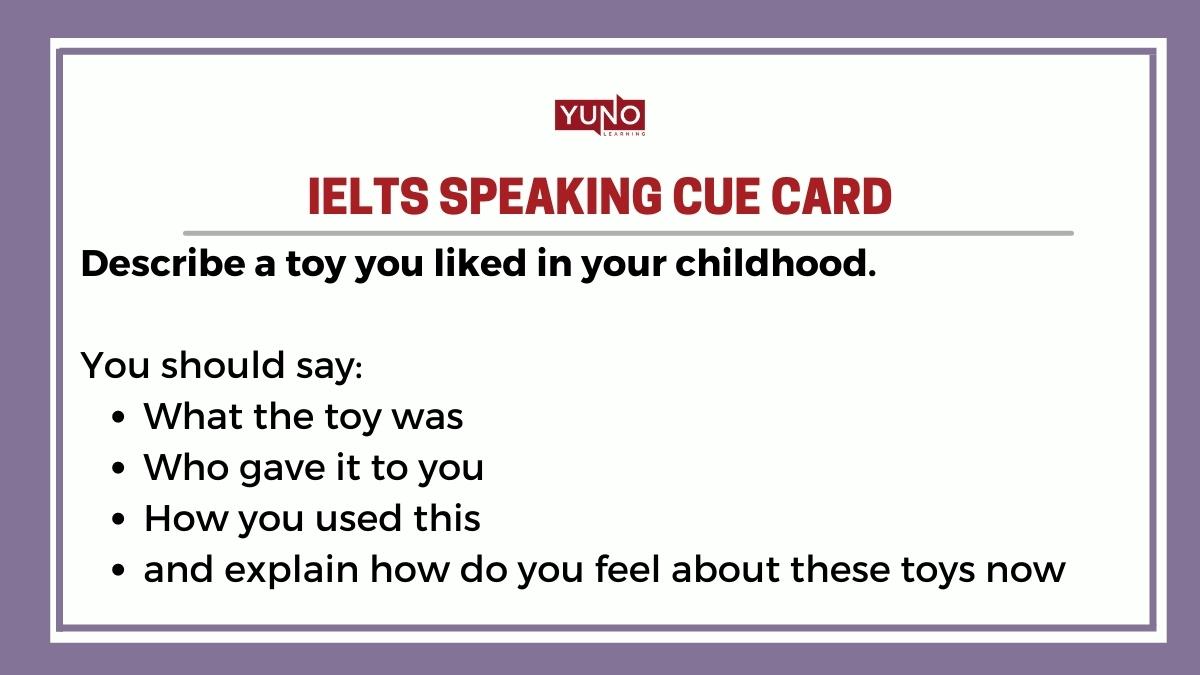 IELTS Speaking Task: Cue Card Question With Sample Answer on Childhood