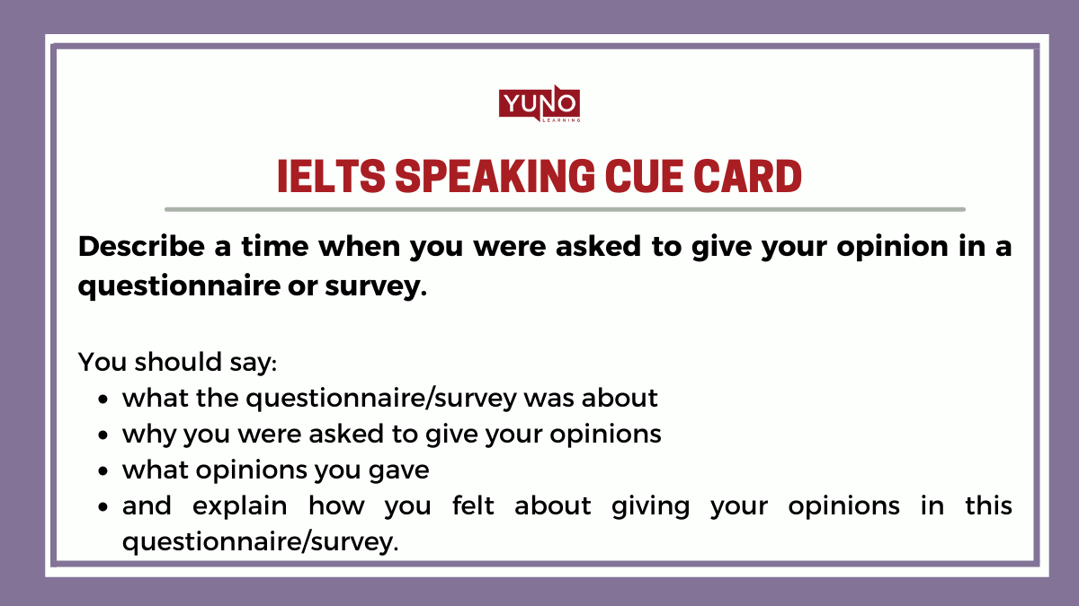 IELTS Speaking Part 2 and 3: Sample Questions - Yuno Learning