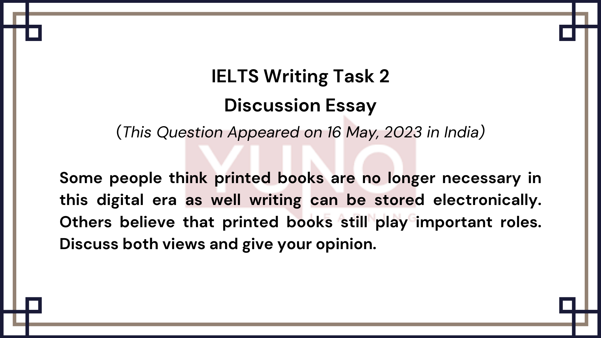 IELTS Writing 2023 Questions and Answers - Yuno Learning