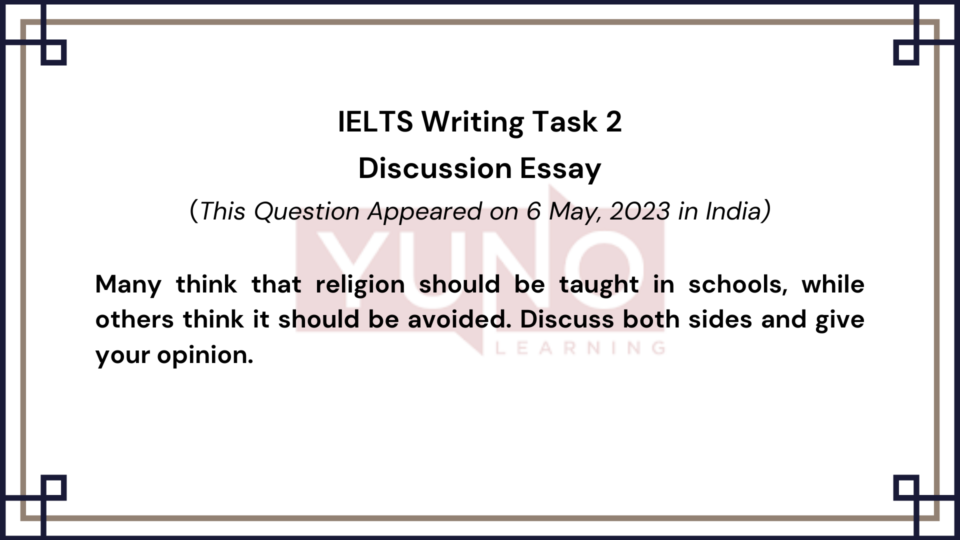 IELTS Writing 2023 Questions and Answers - Yuno Learning
