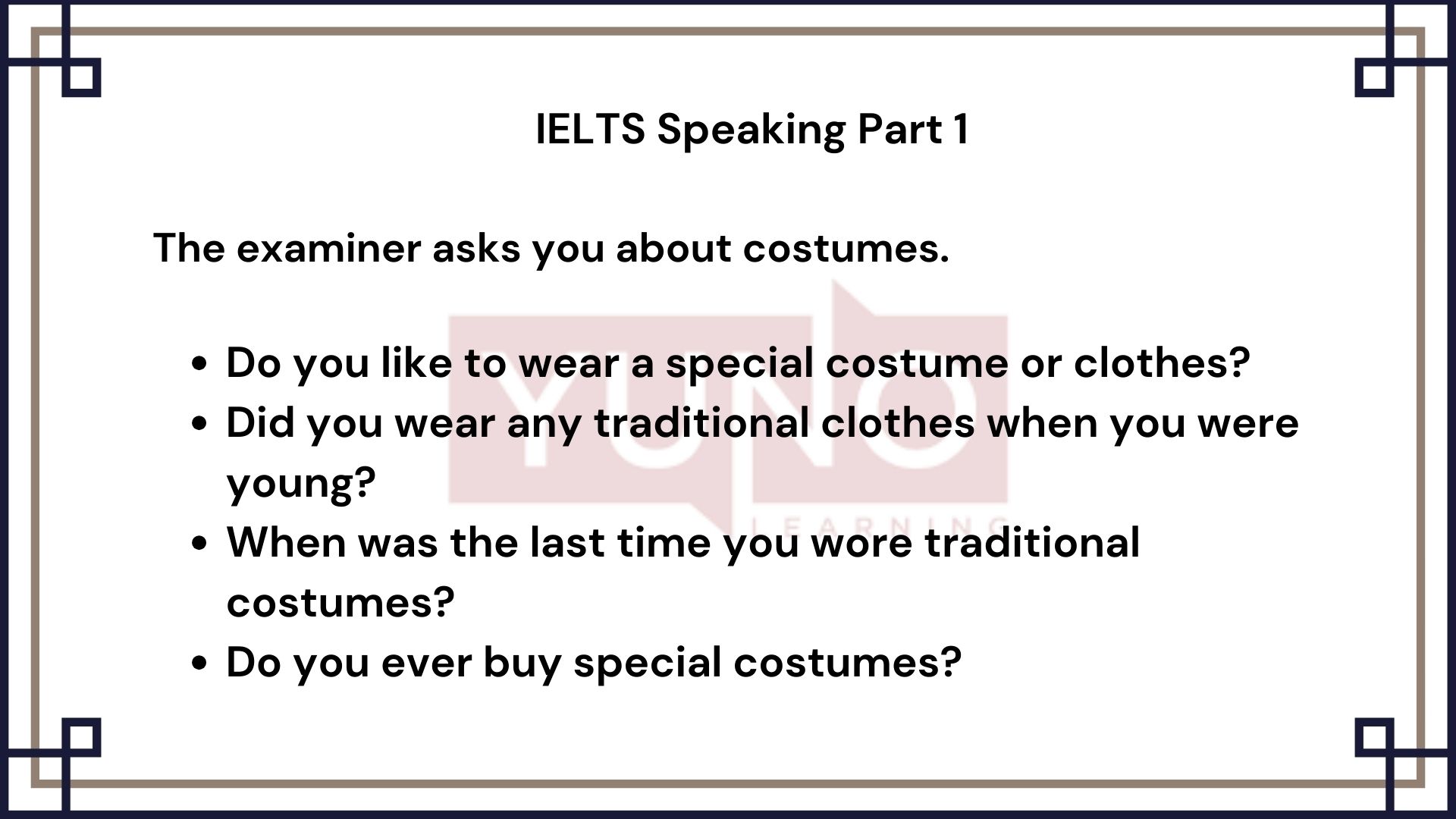 Ielts Speaking Practice Questions Part 1 Saya Educationals