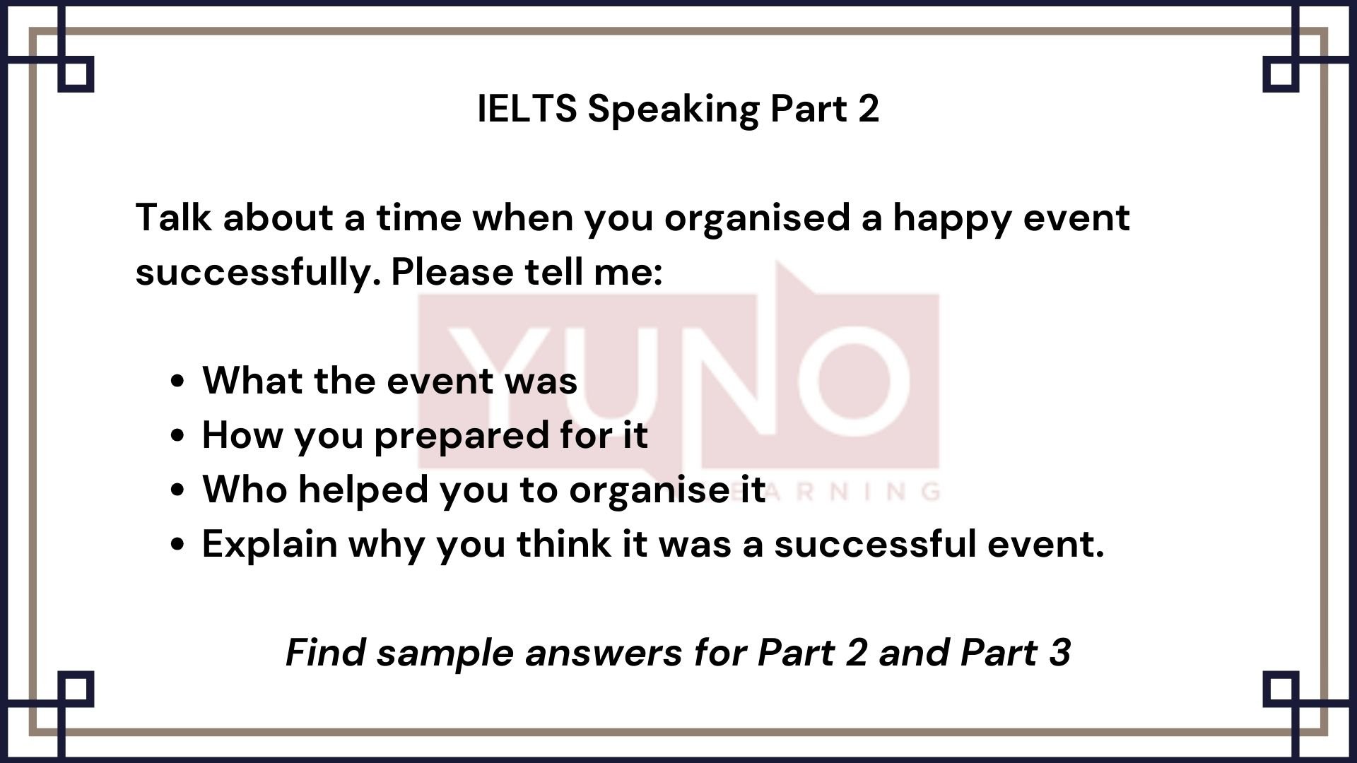 25 January 2024 IELTS Speaking Part 2,3 Events Sample Answer 25 January 2024 IELTS Speaking Part 2,3 Events Sample Answer