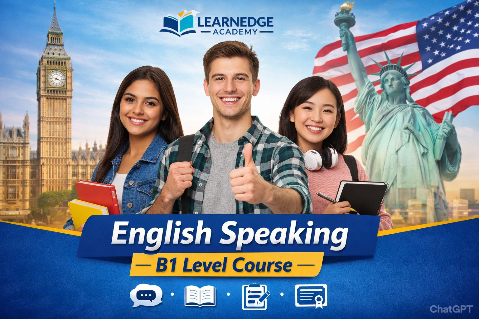 B1 (Intermediate Level) English Classes - Yuno Learning
